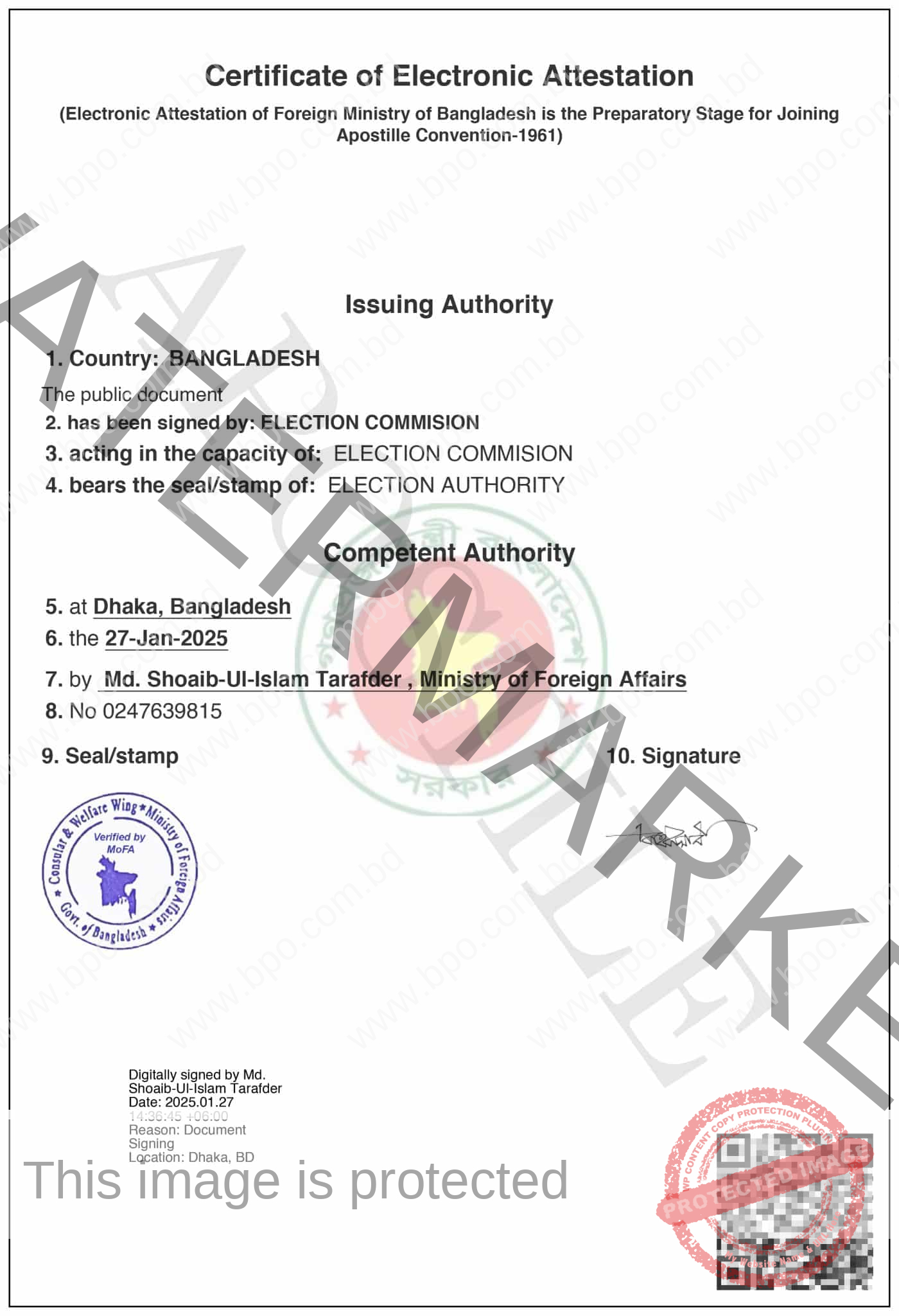 Notarize Documents Attestation and Apostille Bangladesh